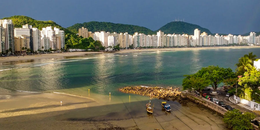 Principais praias do Guarujá